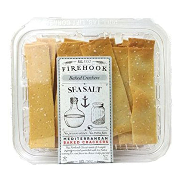 Firehook Mini Sea Salt Mediterranean Crackers 5.5oz - Barrel & Vine